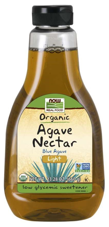 Agave Syrup Light Organic Natural 660 Grams NOW