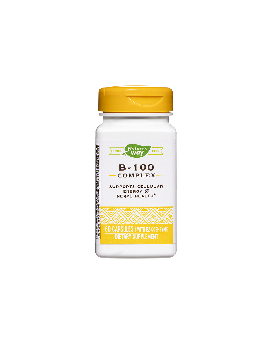 B-100 Complex - Vitamin B 100 Complex, 60 capsules Nature's Way