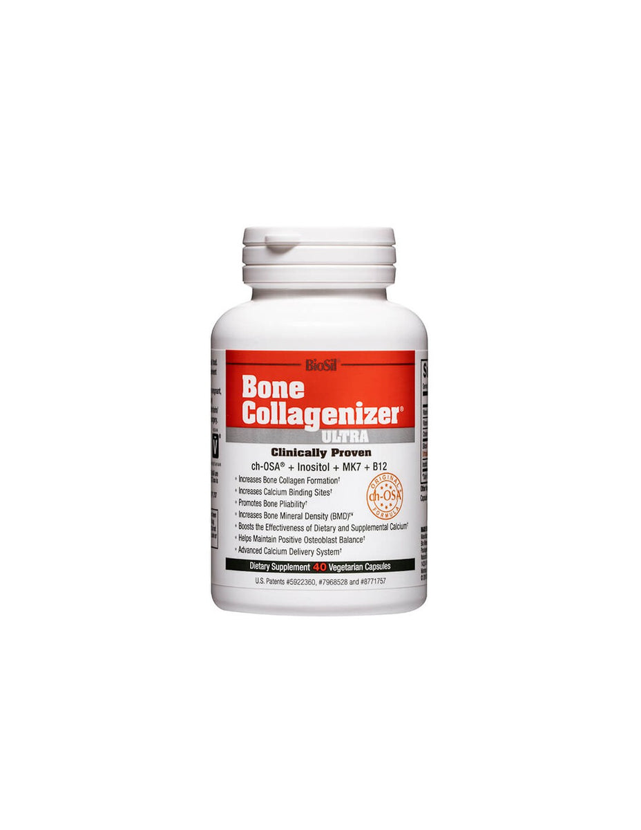 BioSil Bone Collagenizer Ultra, 40 capsules Natural Factors