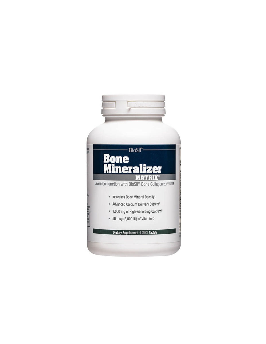 BioSil Bone Mineralizer Matrix, 120 tablets Natural Factors