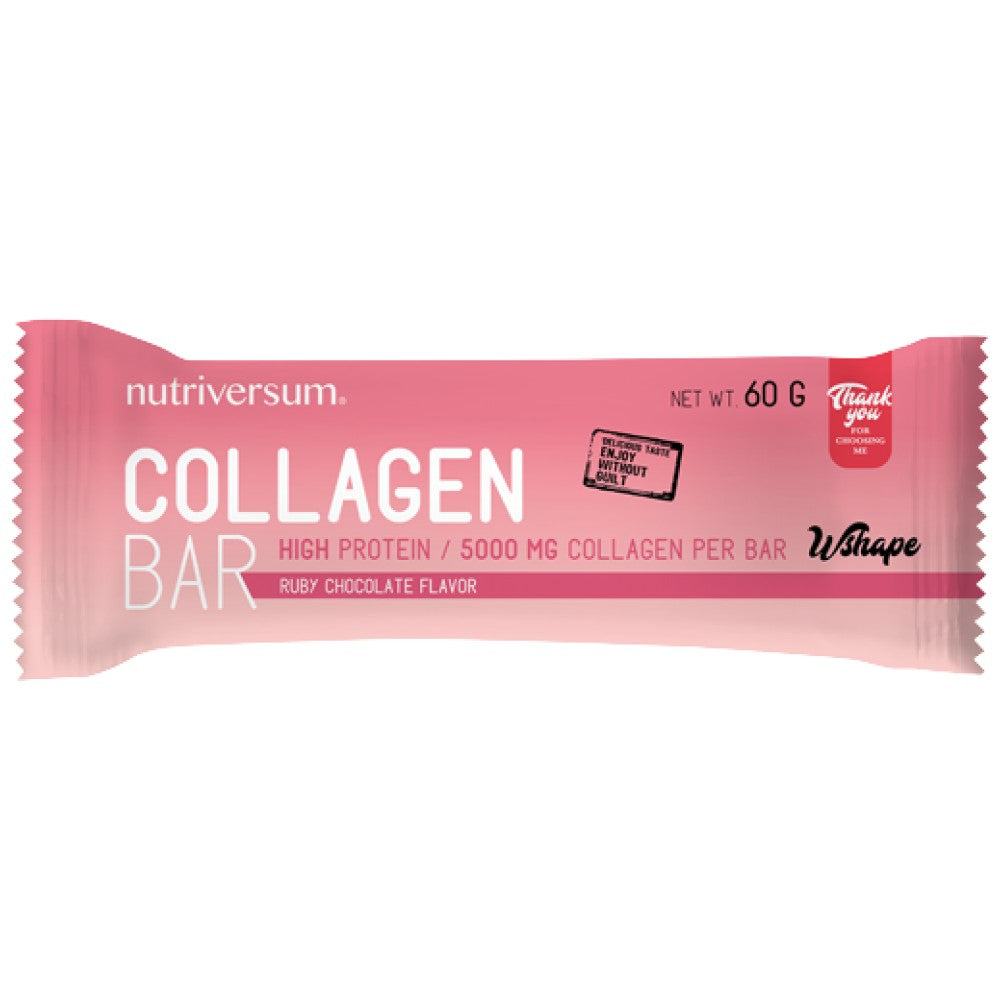 Collagen Bar | High Protein Bar with 5000 mg Hydrolyzed Collagen - 60