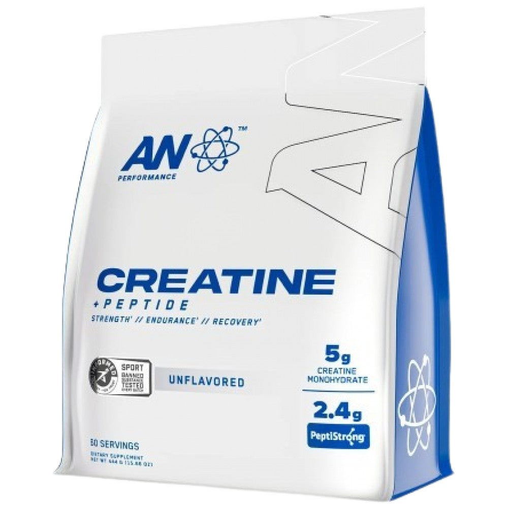 Creatine Monohydrate + Peptide | with PeptiStrong Fava Bean Hydrolysat