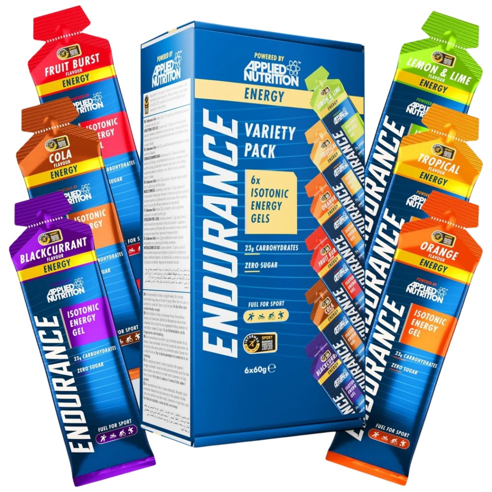 Endurance Isotonic Energy Gel - Variety Pack - 6 x 60 grams