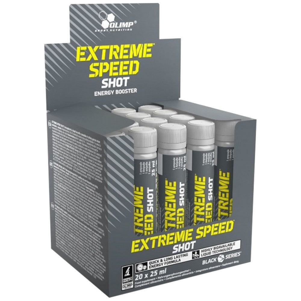 Extreme Speed Shot Energy Booster 20 x 25 мл Olimp - Топ Цена