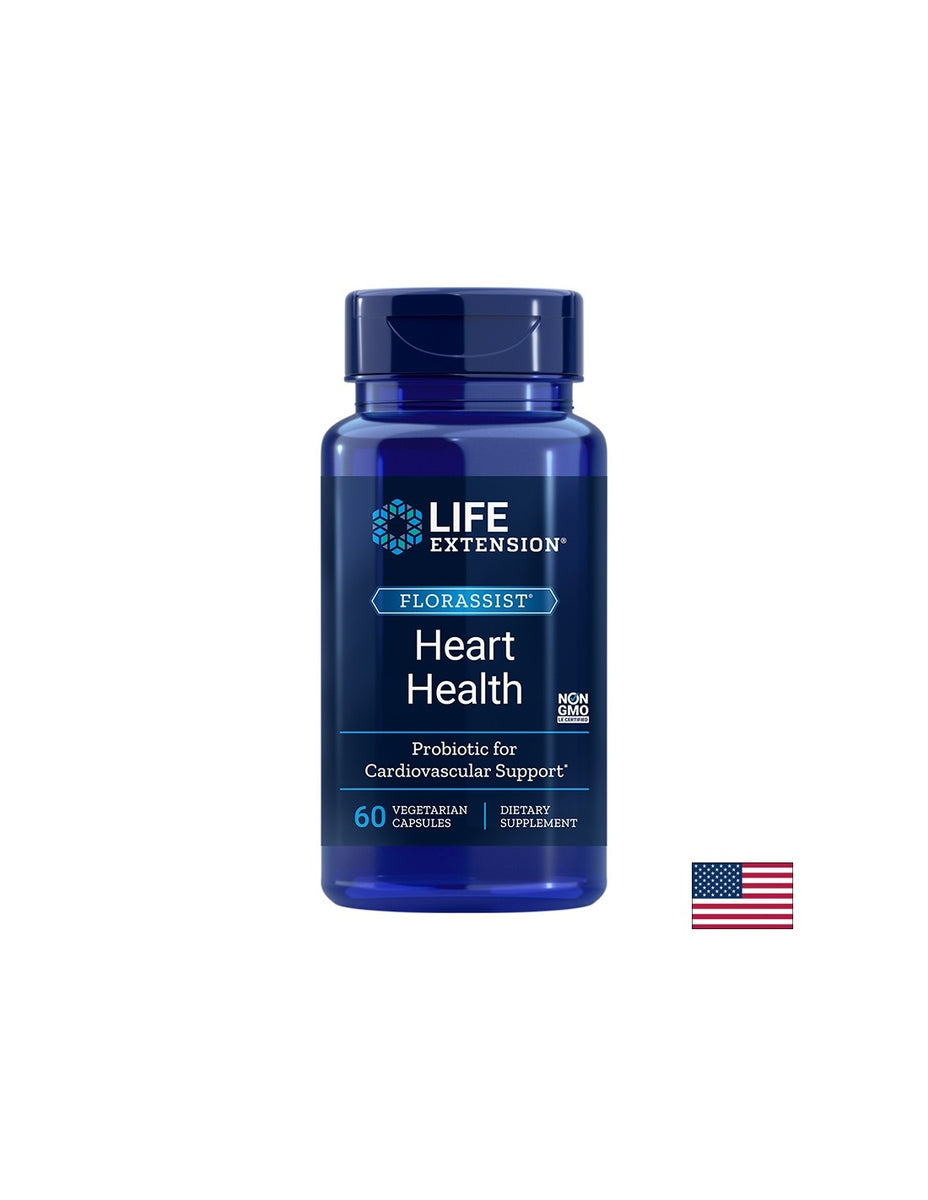 Florassist® Heart Health Probiotic/ Heart Support Probiotic x 60 capsu
