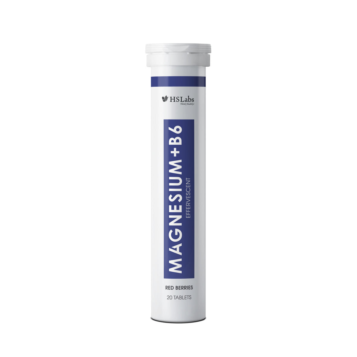 MAGNESIUM EFFERVESCENT - LEMON - 20 Tablets HS LABS - Топ Цена