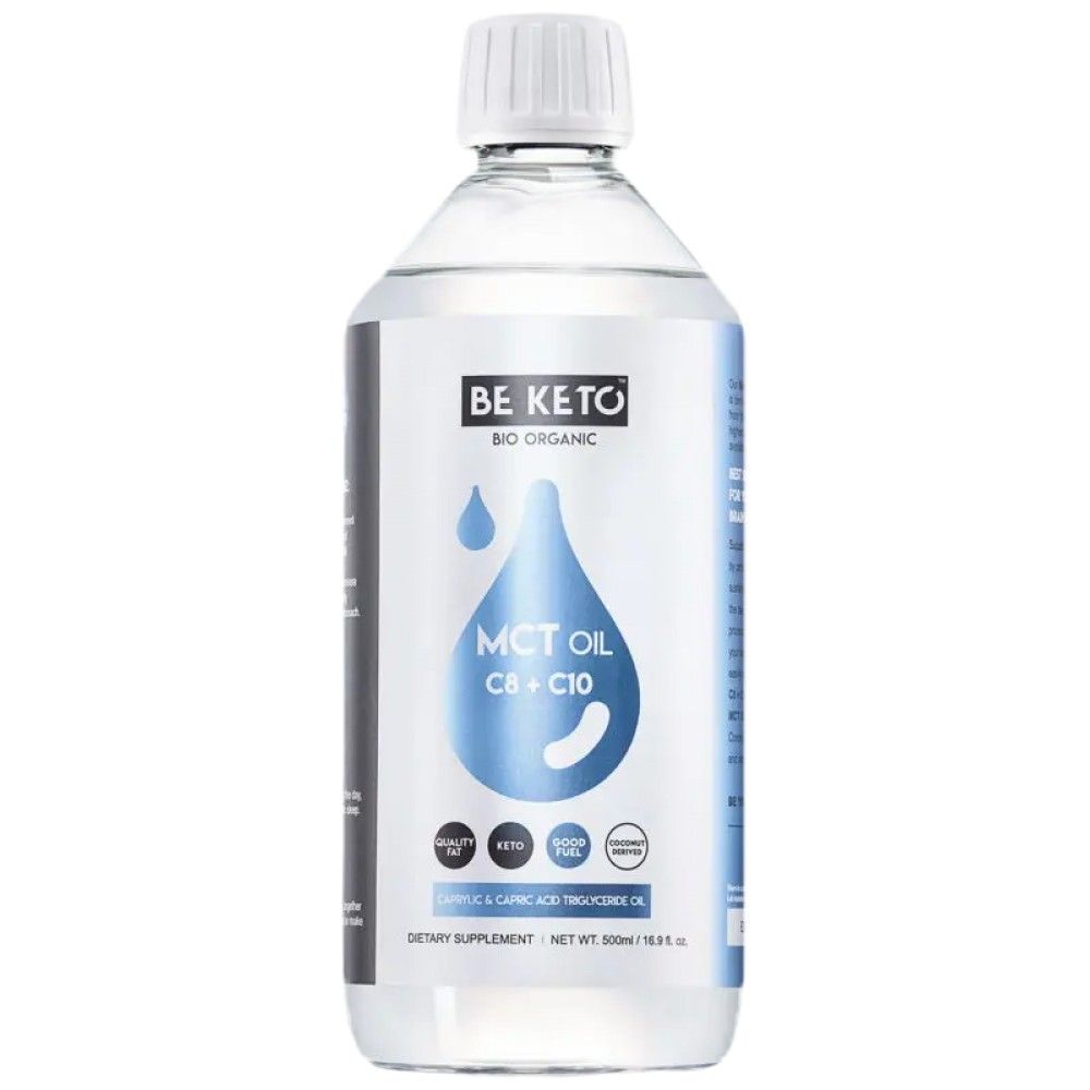 MCT Oil Liquid C8 C10 - 500 мл BeKeto™ - Топ Цена