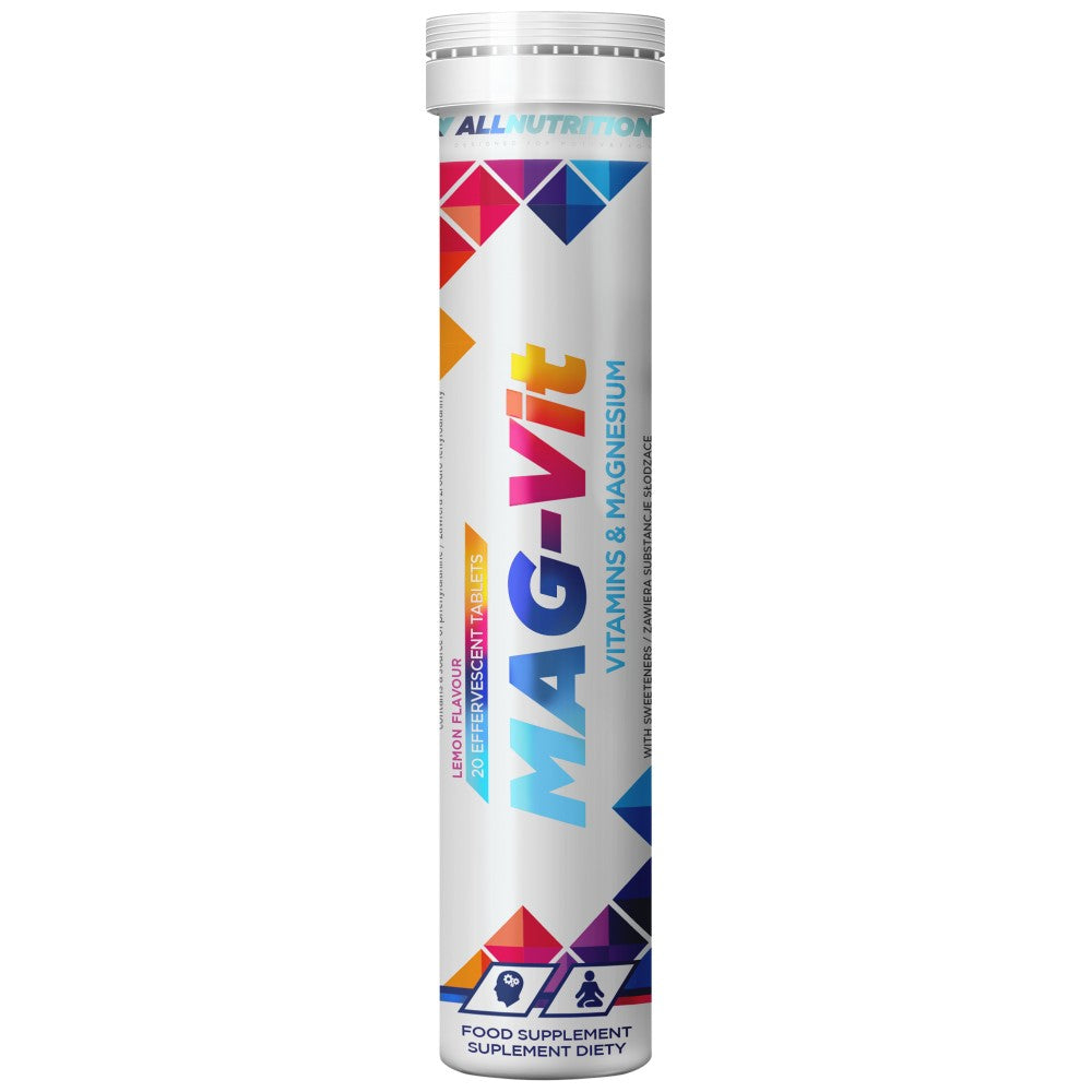 Mag-Vit | Magnesium & Vitamins Effervescent - 20 soluble tablets