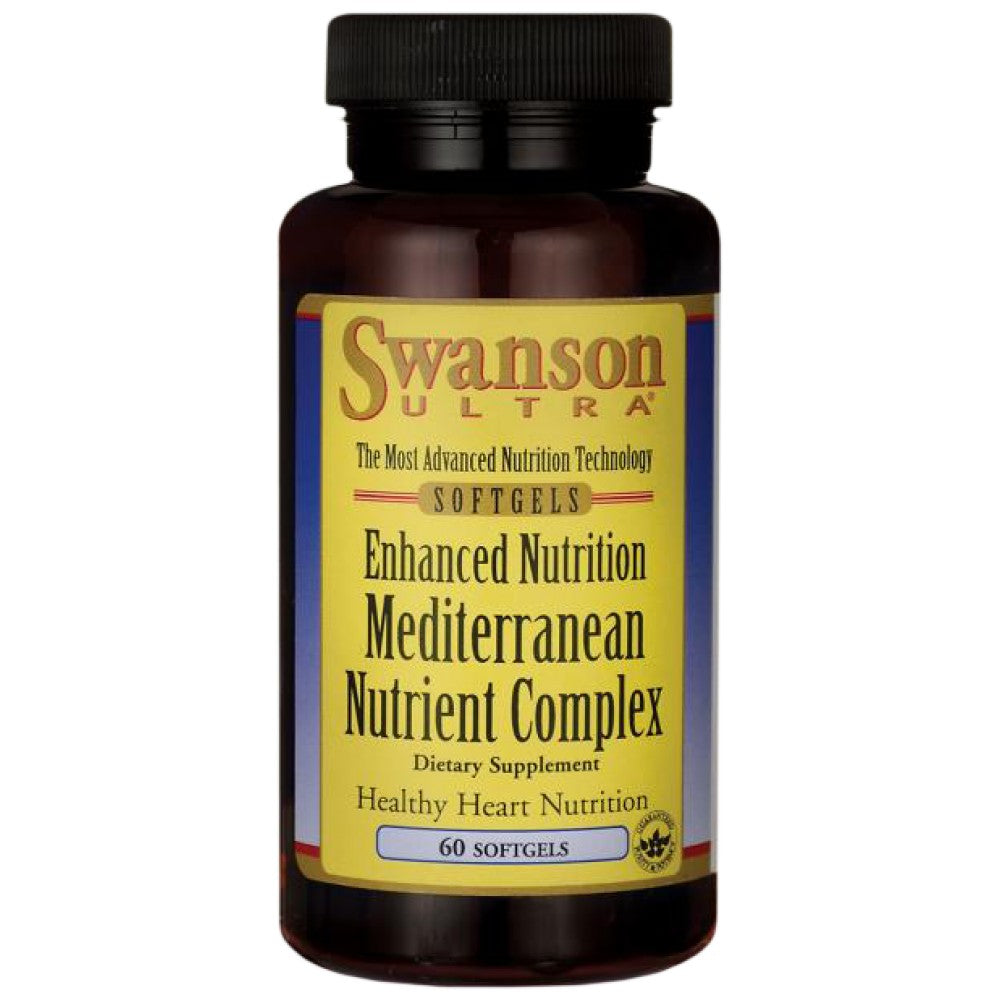 Mediterranean Nutrient Complex 60 Гел капсули Swanson - Топ Цена