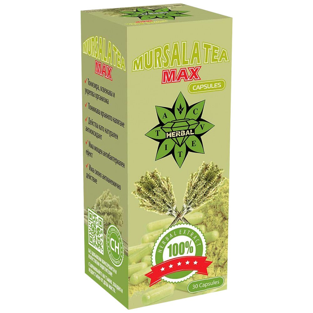 Mursala Tea Max Caps - 30 капсули Cvetita Herbal - Топ Цена