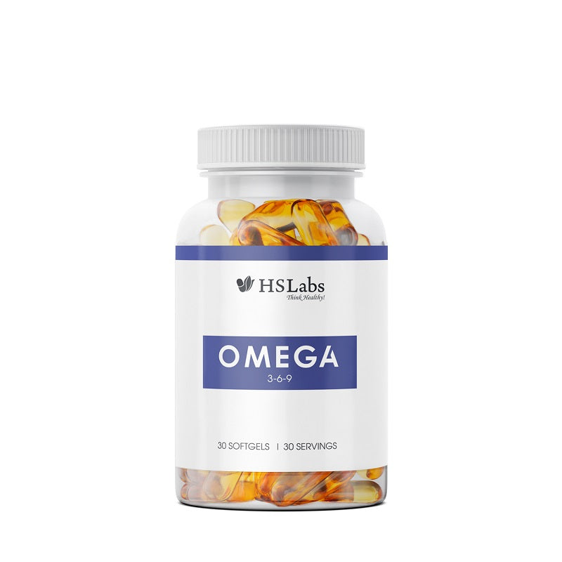 OMEGA 3-6-9 - 30 softgels HS LABS - Топ Цена