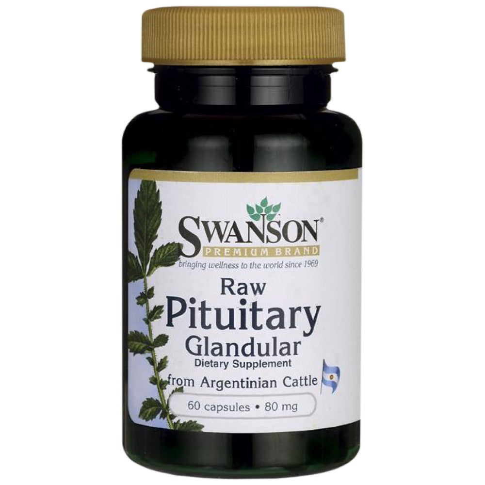 Raw Pituitary Glandular 60 капсули Swanson - Топ Цена