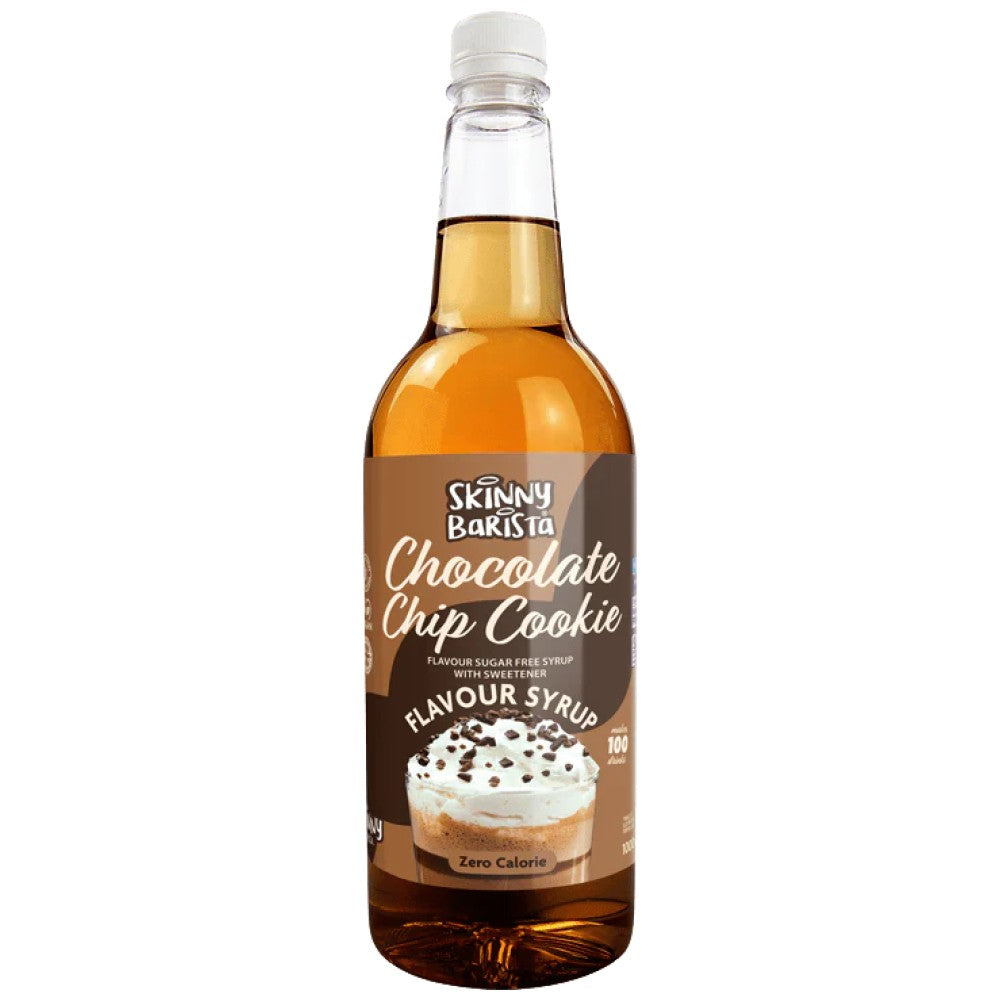 Skinny Barista Zero Calorie Coffee Syrup | Chocolate Chip Cookie - 100