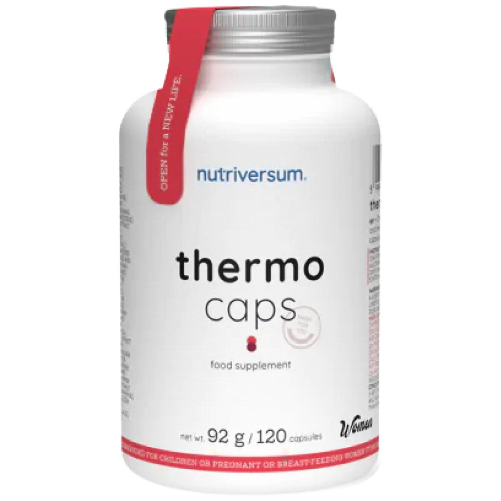 Thermo Caps | Thermogenic Fat Burner for Women - 120 капсули