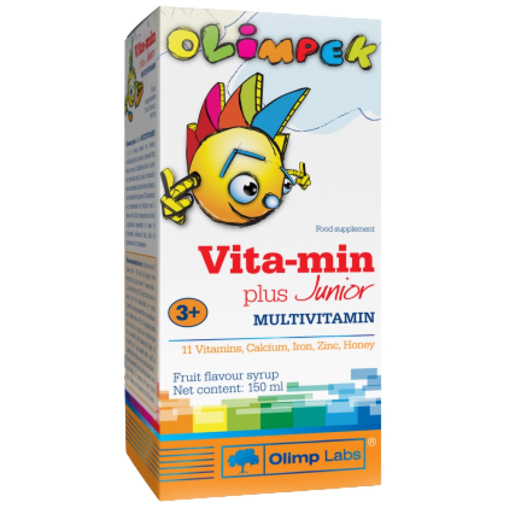Vita-Min Plus Junior Multivitamin 150 мл Olimp - Топ Цена