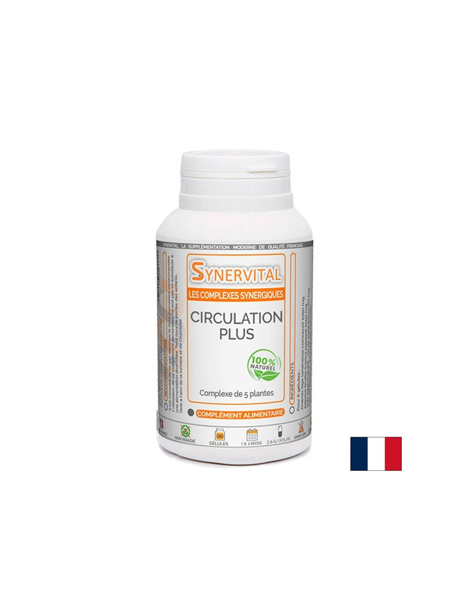 Formula for good blood circulation - Circulation Plus, 60 capsules