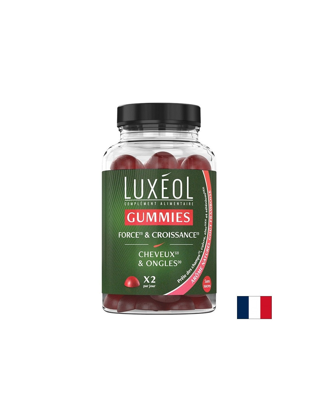 Strengthening hair and stimulating its growth - Luxéol formula, 60 jel